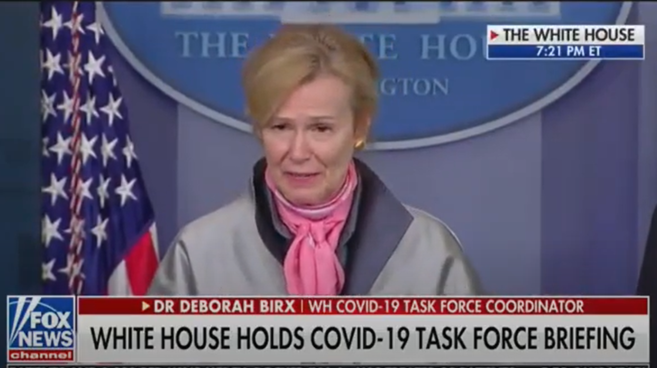 Dr. Birx – Let's Sort Some Things Out